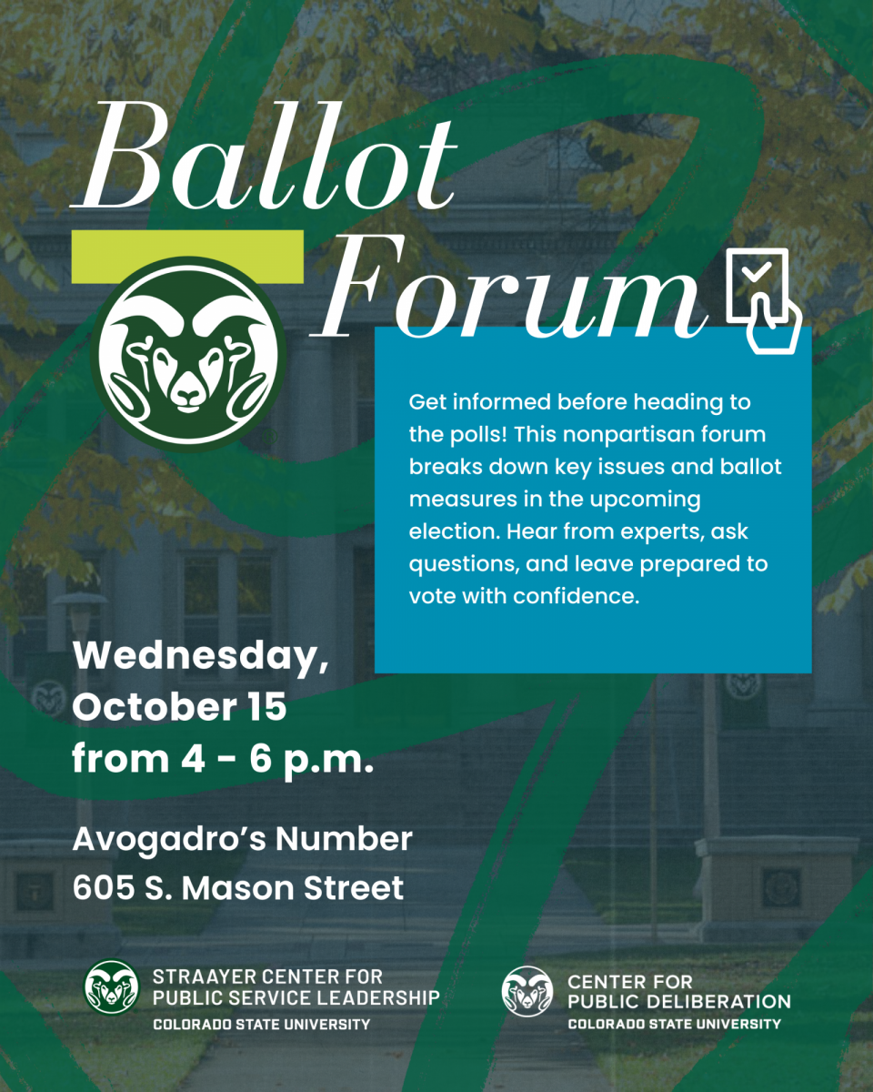 Fall Ballot Forum - Political Science | Colorado State University
